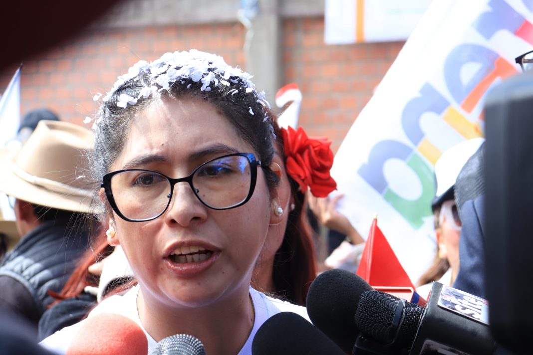 Eva Copa presenta oficialmente su agrupación política Morena ...