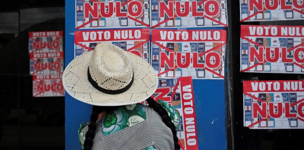 Presidente del PDC considera que el voto nulo de la primera vuelta se inclinará por Paz en la ...