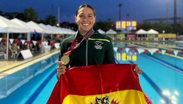 El talento boliviano brilla en la natación: María José Ribera se suma a ...
