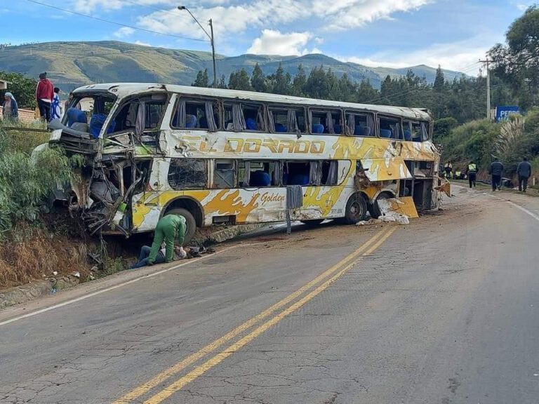 Accidente de bus El Dorado deja al menos tres fallecidos y 15 heridos ...