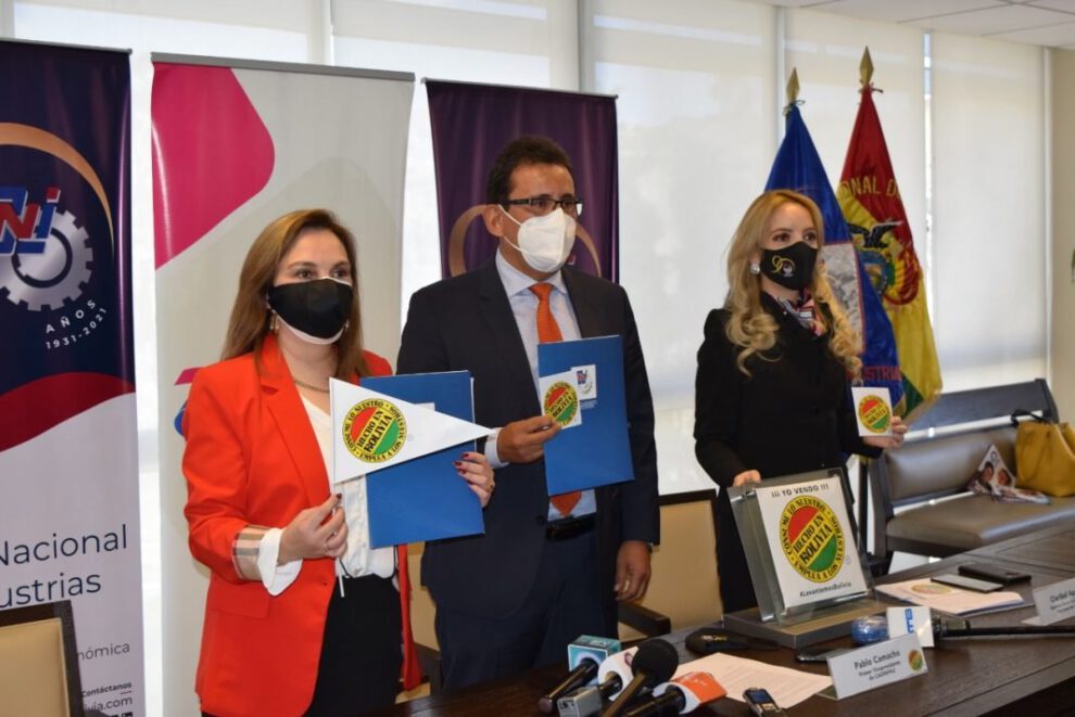 La CNI y BANCO FIE firman acuerdo para promover el Sello “Hecho en ...