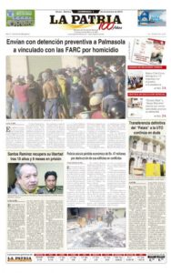 Portadas impresas, domingo 01 de diciembre de 2019 - La Patria 3.0 ...