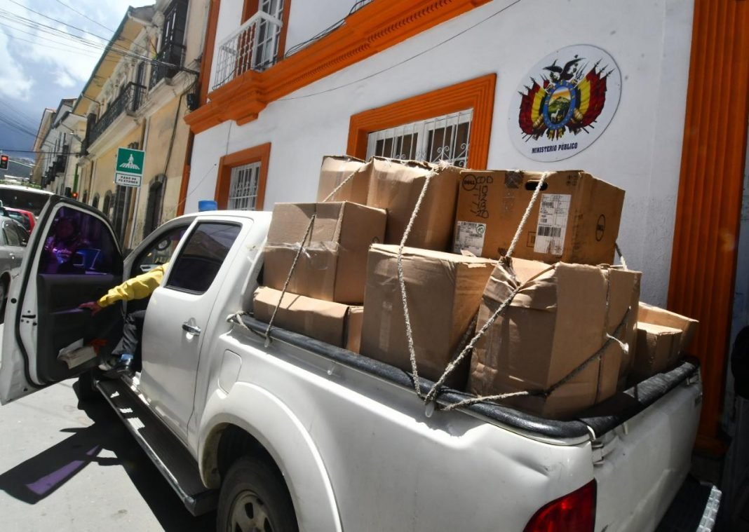 Material del caso “fraude electoral” llegó al Instituto de ...